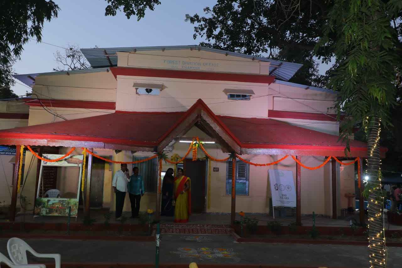 Celebration of hundred years office building in Khammam!